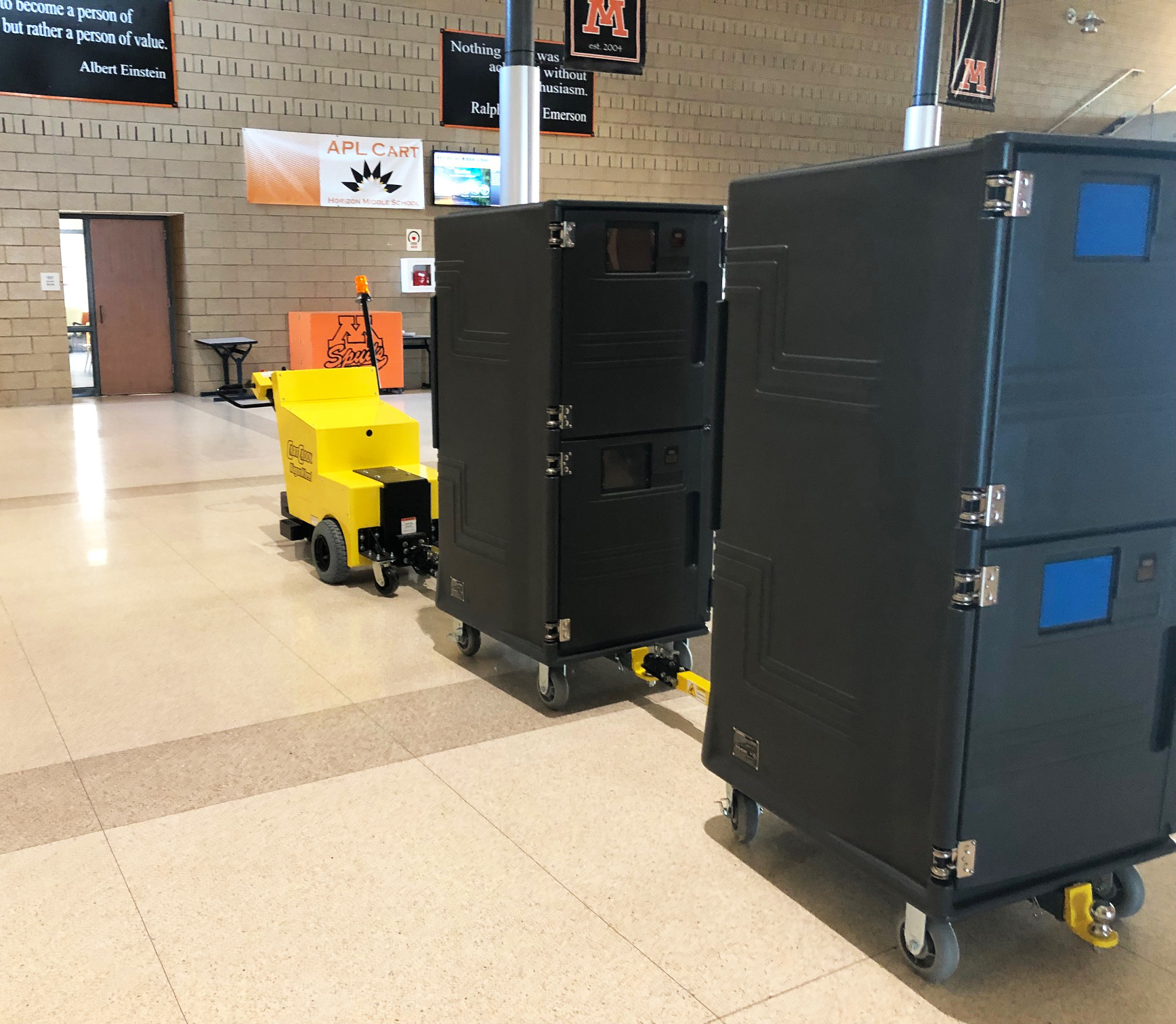 Pro Cart Ultra with Tow Hitch Effortlessly Transports Hot Food Through ...