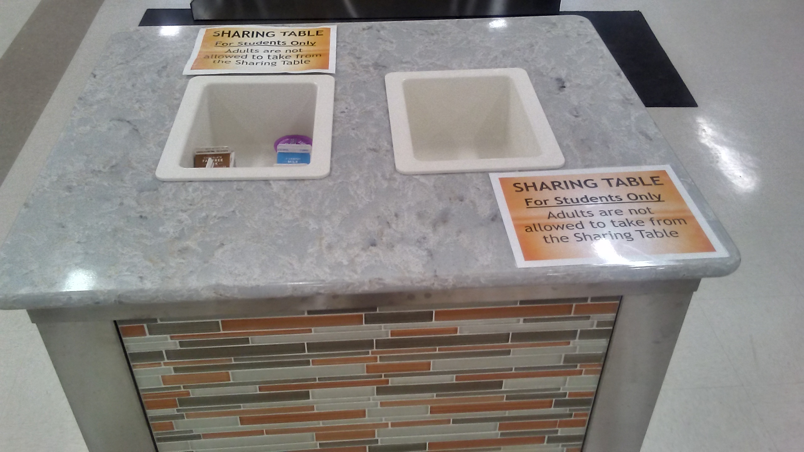 Texas Middle School Designs Sleek Cold-Holding Share Table - the CAMBRO ...