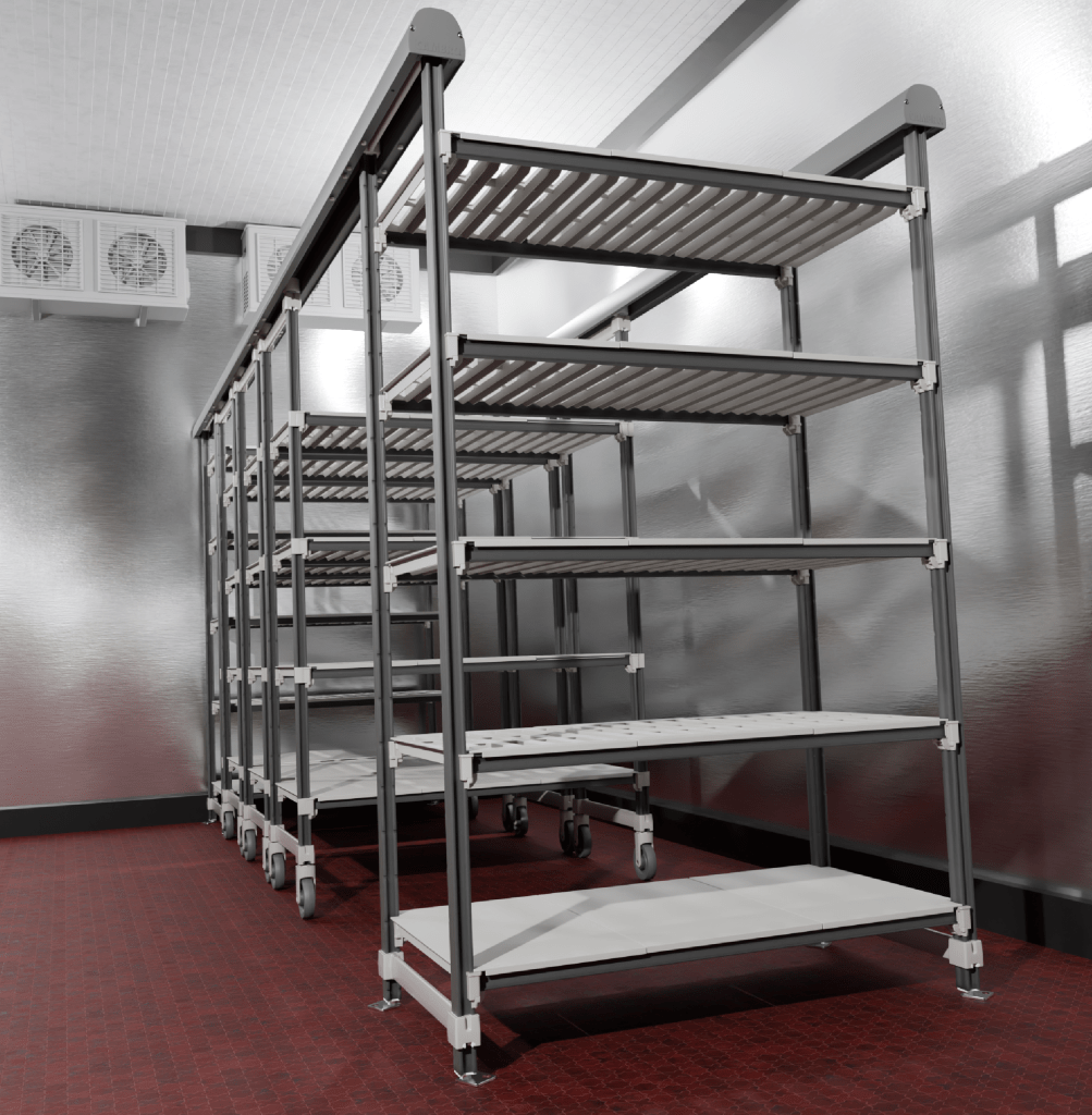 Meet the Elements® XTRA High Density Top Rail Storage System: More ...